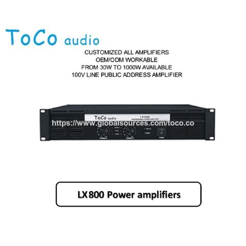 300w X 2 Professional Power Amplifiers, Used For Nightclubsbands ...