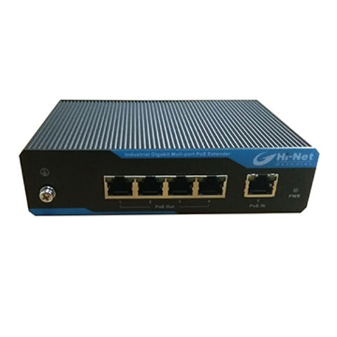 1 Ultra Poe In Dan 4-port Output Poe Extender, Ieee802.3bt Poe Extender ...