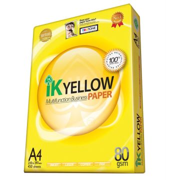 Buy Wholesale Thailand Ik Yellow Pulp Office Copy Paper A4 80gsm & Ik ...