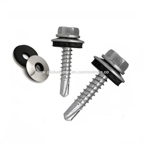 Buy Wholesale China Roofing Screws, Hexagon Washer Head Self Drilling ...