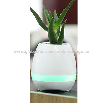 Buy Wholesale China Smart Music Flower Pot Planters, Touch-play Indoor ...