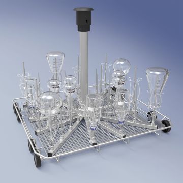 Laboratory Glassware Washer Equipment Accessory Basket Full Injection ...