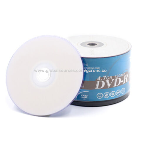 Buy Wholesale China Grade A+ Quality White Inkjet Printable Dvdr Blank ...