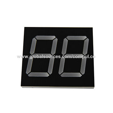 Buy Wholesale China 1" Super Red Dual Digits Seven Segments Led Display ...