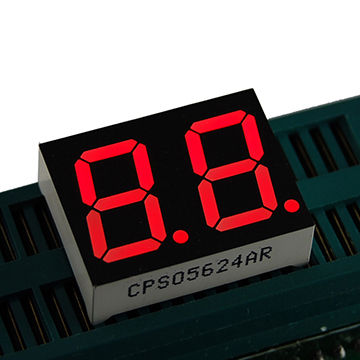 Buy Wholesale China 0.56-inch Super Red Seven Segment Led Display, Low Power Consumption & 0.56 ...