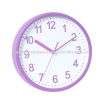 Buy Wholesale China Plastic Clock With Many Color Dial & Plastic Clock ...
