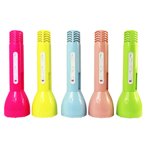 Buy Wholesale China Colorful Mini Karaoke Player Microphone, Audio ...