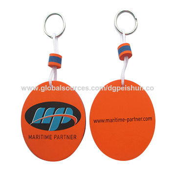 Buy Wholesale China Promotional Eva Floating Keychain With Custom Shape ...