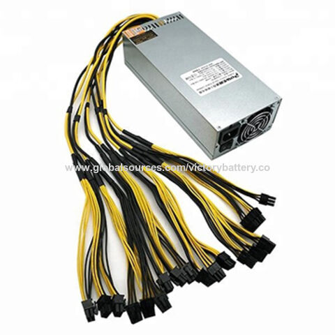 China 2500W power supply unit for bitcoin or crypto currency miner on ...