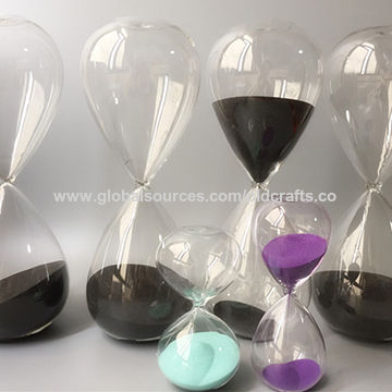 Buy Wholesale China Glass Sand Timer, Glass Hourglass, 30/20 Minutes ...