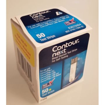 Contour Next Test Strips - 50 Count (1 Box Of 50) *new - United States ...