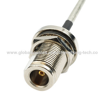 N jack bkd to SEMI-RIGID BELDON.141 with cable stripped, CABLE assembly ...