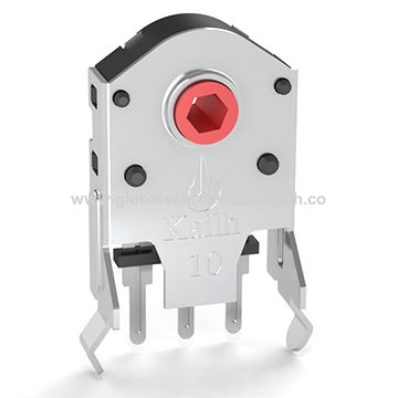 Kailh 9mm Rotary Mouse Scroll Wheel Encoder with 1.74 mm hole mark,15 ...