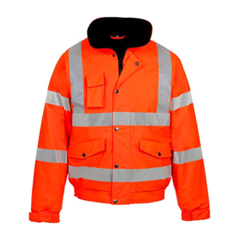Safety work clothes jacket High view reflective tapes LED, Safety ...