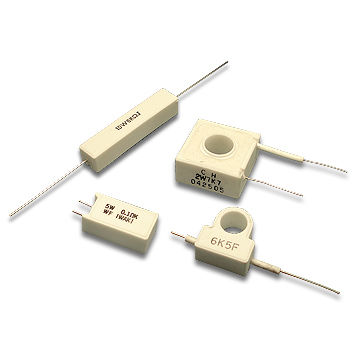 TaiwanFixed Wirewound Resistors in Cement Type with +/-5%, +/-10% ...