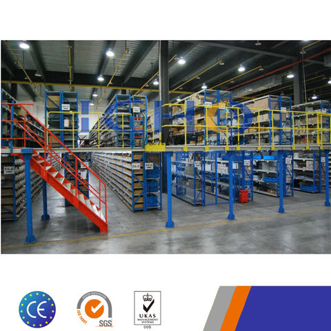 Multi Level Storage Rack Modular Rack Supported Mezzanine Racking ...