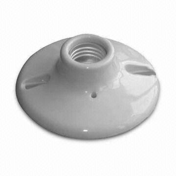 Porcelain Ceiling Lamp Holder With 250v Voltage And 660w Power - Ul ...