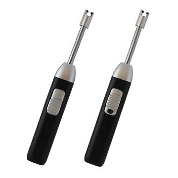 Single Arc Electronic Lighter with Flexible Gooseneck, with USB ...