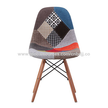 Buy Wholesale China Patch Fabric Designer Plastic Chair & Plastic Chair ...
