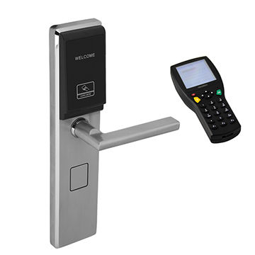 China 5 star hotel rfid M1 card electronic digital smart door lock ...