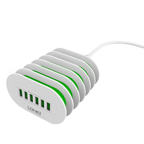 Buy Wholesale China Multi-port Usb Home Charger, Desk Charger, 6 Usb ...