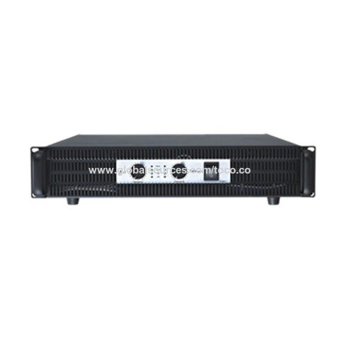 Switching power supply amplifier, 2 x 1250W power, 2-ch, 2U shaped ...