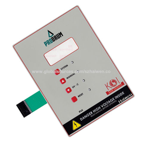 China Custom build LCD membrane keypad with 0.1mm pin pitch on Global ...