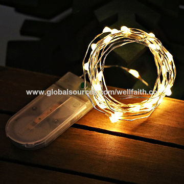 Buy Wholesale China Cr2032 Button Battery Operated 20 Led 2m Micro ...