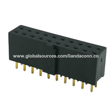 Buy Wholesale China Ph2.54mm H=8.5mm Female Header Dual Row Y-type ...