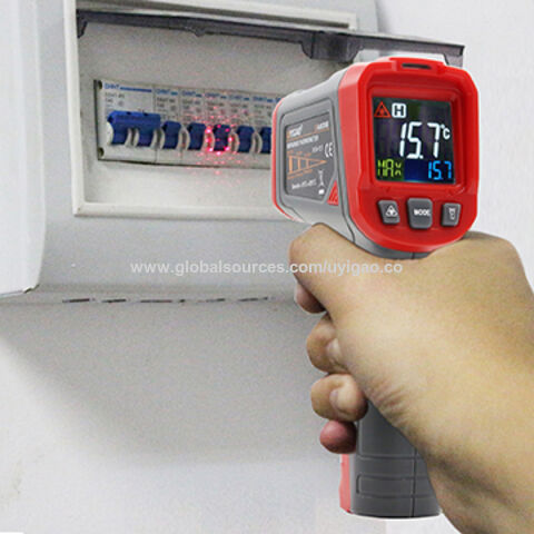 Infrared Thermometer Nine Point 50 to 550ºC Color Screen Overheat ...