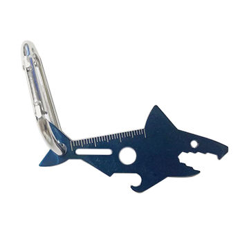Buy Wholesale China Edc Shark Shape Multi Tool Multi-function Keychain ...