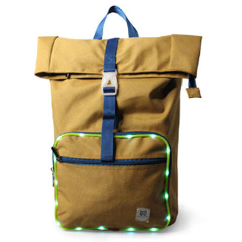 China Custom Flashing LED Hiking Pack Backpack on Global Sources ...