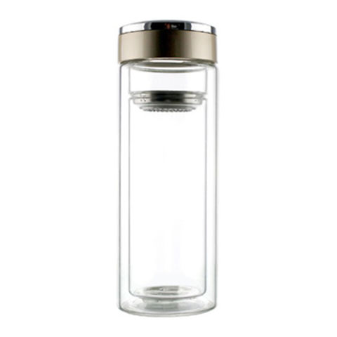 ChinaPremium double wall glass tea bottle with filter; 300ml, 400ml ...