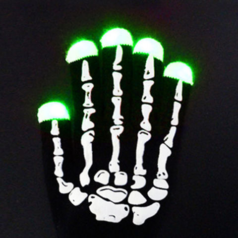 Halloween Party Skeleton LED Gloves, LED gloves Halloween gloves ...