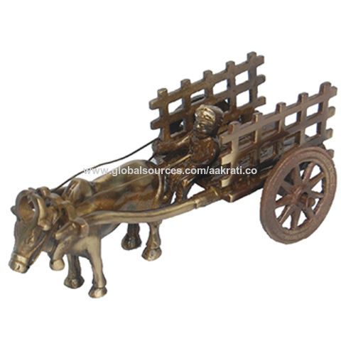 Buy Wholesale India Brass Metal Home Decor Bullock Cart & Home Decor ...