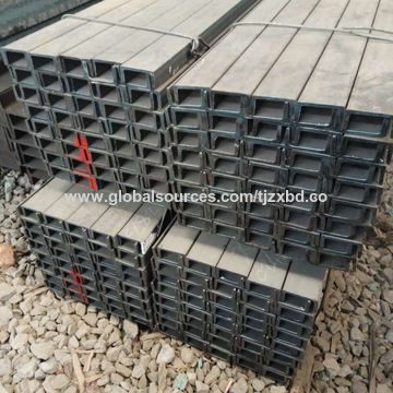C-channel Steel ASTM A36 Double Channel Steel Beam, c channel steel ...
