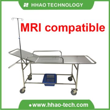 Buy China Wholesale Mri Compatible Stretcher Trolley ( With Backrest ...