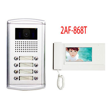 Buy China Wholesale 7-inch Tft Color Touch Button Wired Video Intercom ...