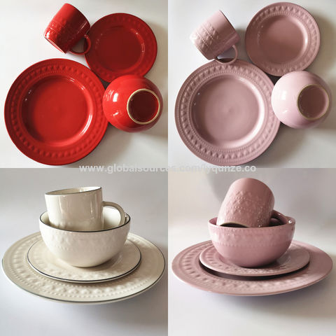 Buy Wholesale China China Wholesale Ceramic Porcelain Embossed Heart ...