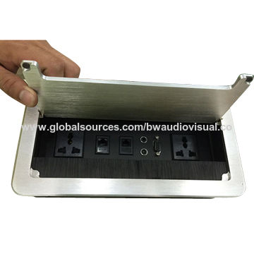 High quality conference table electric table flip socket for smart ...