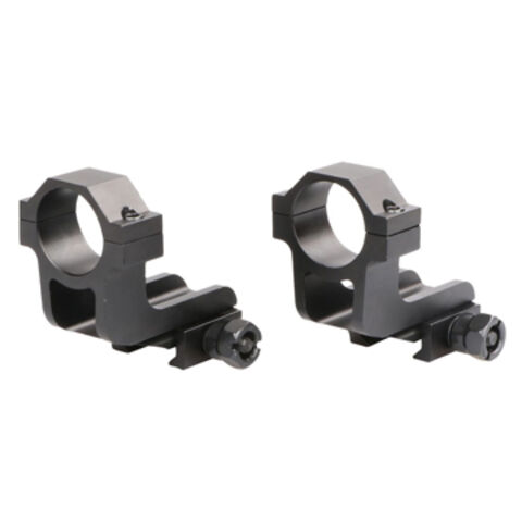 Tactical Picatinny/weaver Offset Extended Rifle Scope Ring Mount 1-inch ...