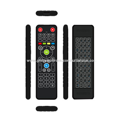 2.4g 6-axis Motion Sensing Air Mouse With Qwerty Keyboard - Buy China ...