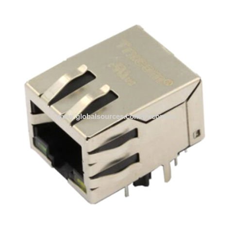 Buy Wholesale China Single Port Rj45 Modular Jack, Tab Up Female Rj45 ...