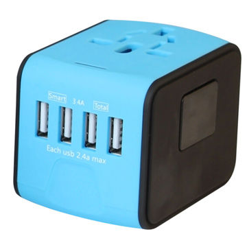 Buy Wholesale China Usb Power Adapter Universal Travel Adapter 5v 3.4a ...