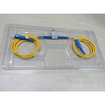 ChinaManual Variable Optical Attenuator, SC/UPC to SC/UPC, 1310/1550nm SM, 3mm Cable, 1m Long, 1 ...