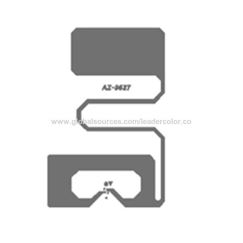 UHF RFID Inlay, RFID Sticker with Chip Alien 9627 EPC C1G2 (ISO18000-6C ...
