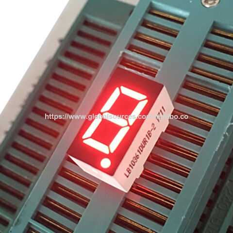 Buy Wholesale China Single-digit 7-segment Led Display, 0.36-inch Ultra ...