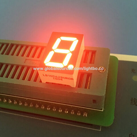 Ultra Bright Red Common Anode 0.56-inch 7-segment Led Display For ...