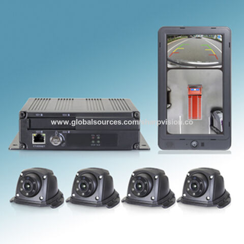 1080P Around-view system for Truck, Support Max. 8CH 1080P 190° wide ...
