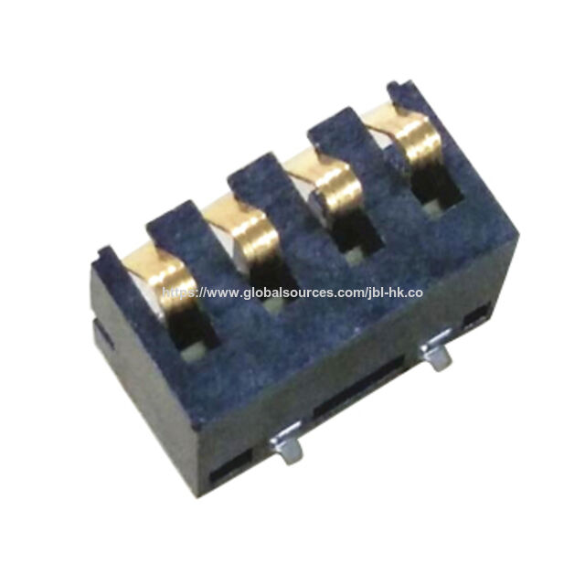 4P 2.5mm battery contact 6.7mm height with DC12V 2A current rating ...